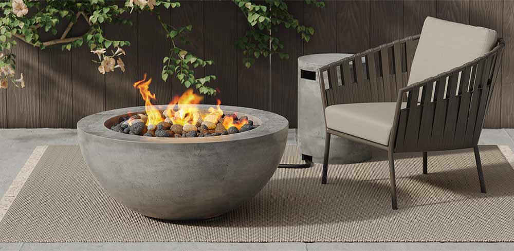 How to Build a Fire Pit Kit with a Propane Tank | FirePits Direct ...