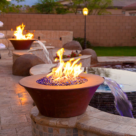 Outdoor Fire And Water Feature The Benefits Of Adding New Fire