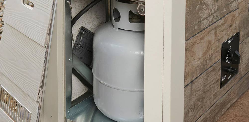 Gas Fire Pits Hidden Propane Tank